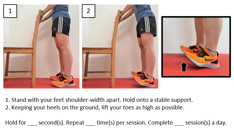 Types of Exercises - Tan Tock Seng Hospital